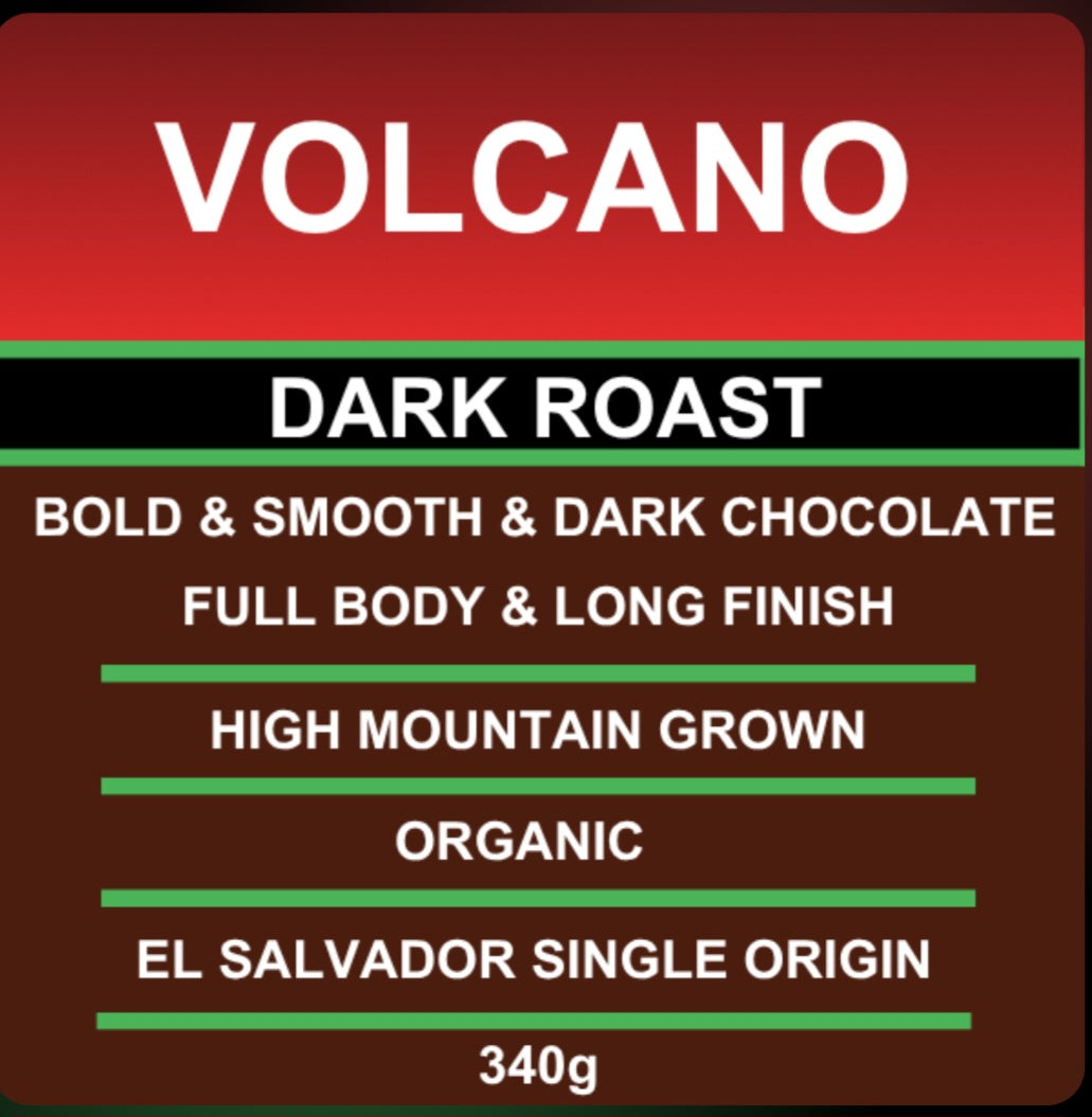 DARK ROAST - VOLCANO – Chin Chin Coffee Roasters